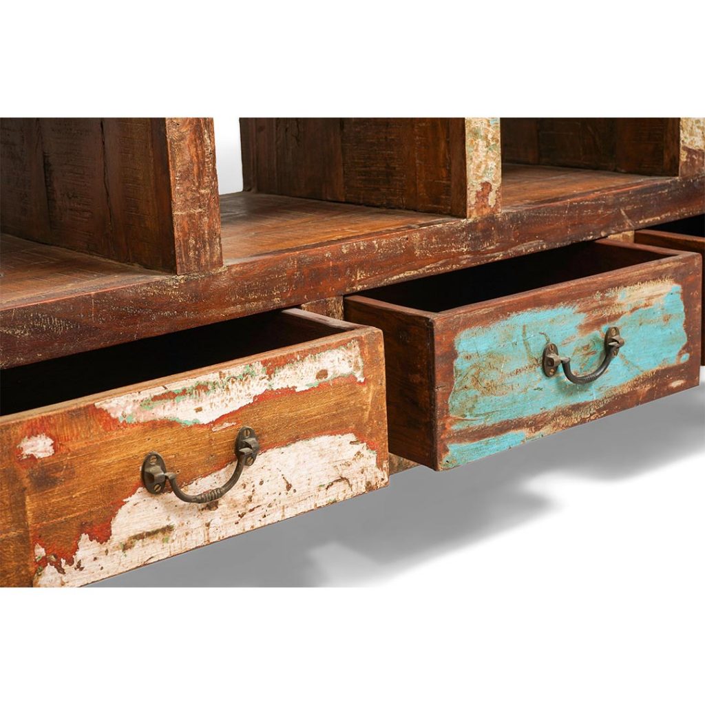 Artist Art - Antique Wooden Rustic Finish TV Console With Premium Quality